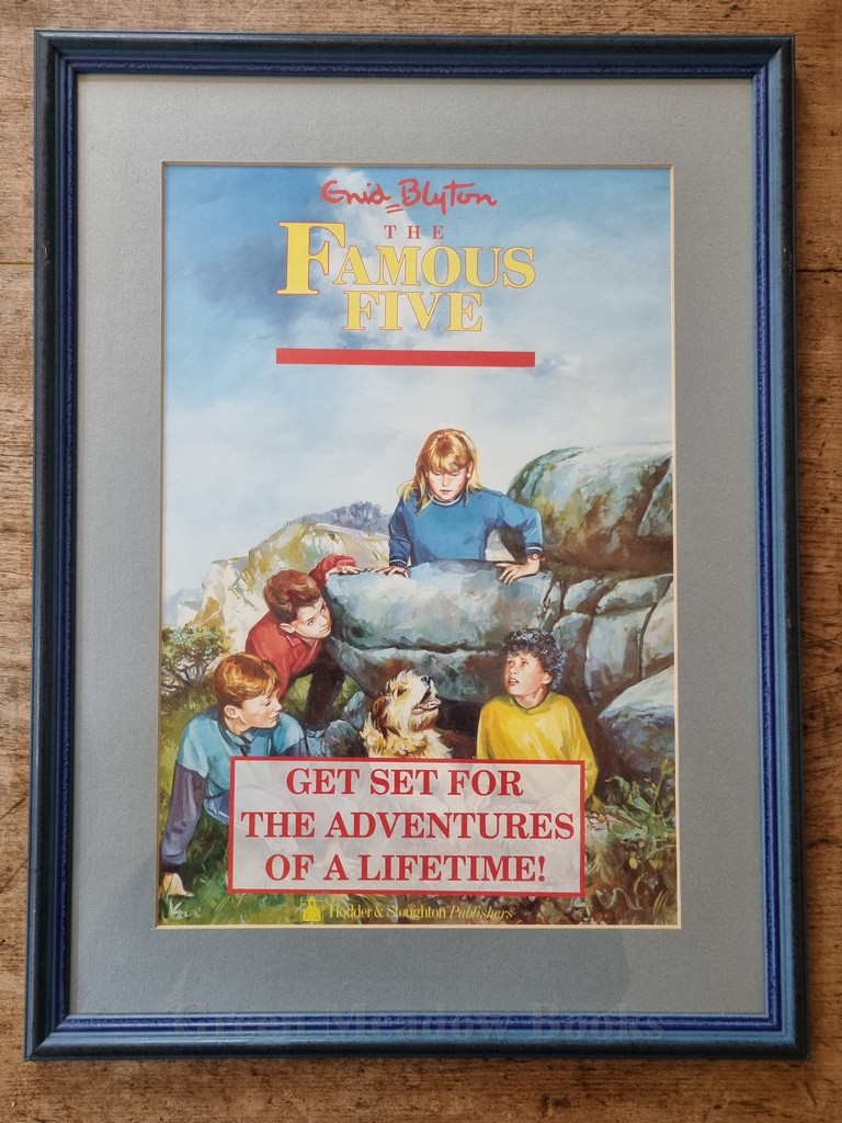 FAMOUS FIVE POSTER! THE FAMOUS FIVE GET SET FOR THE ADVENTURES OF A ...